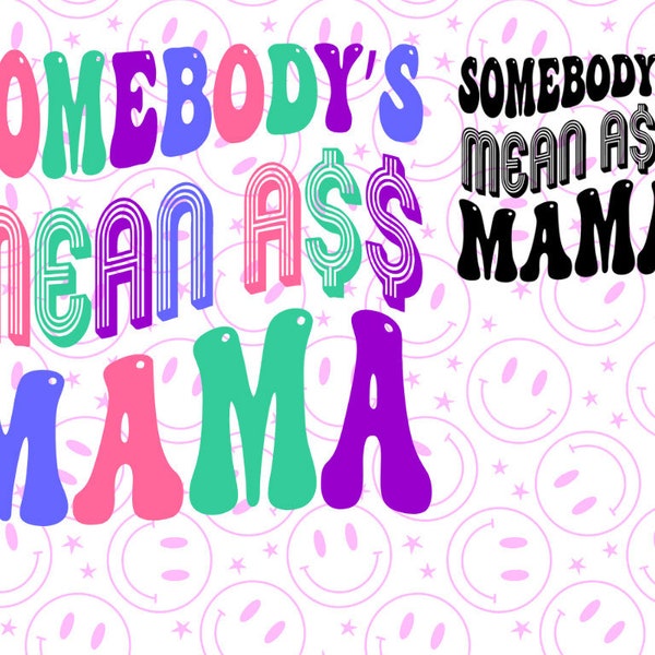 Mean Ass Sister Png Etsy Australia