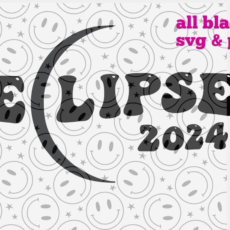 Solar Eclipse Svg - Etsy