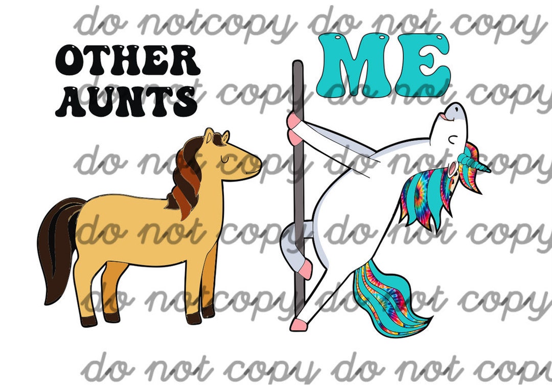 Other AUNTS Me Unicorn Aunt Png - Etsy