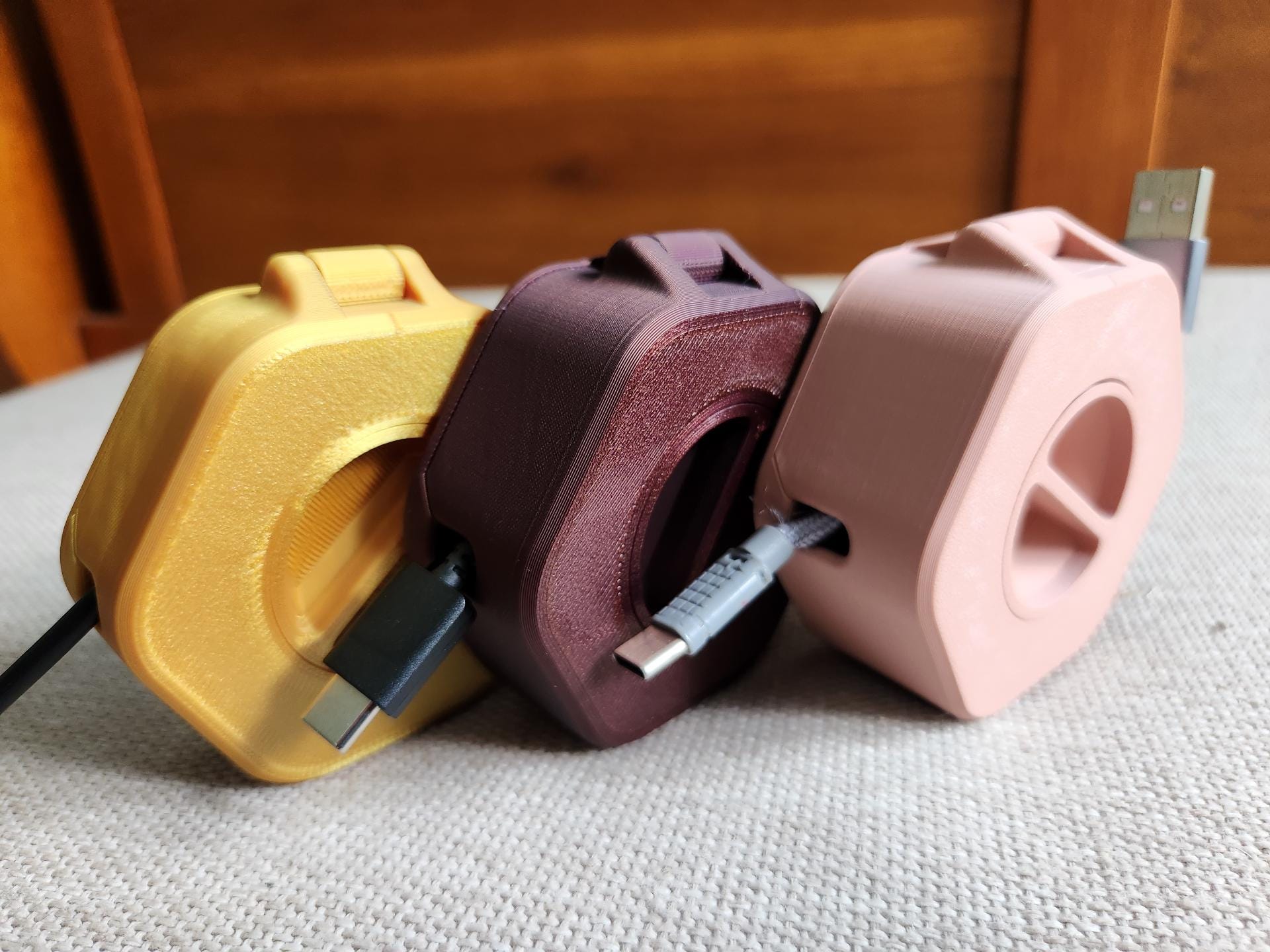 3D Printed - Portable Cable Organizer / Winder / Stocking Stuffer - Etsy