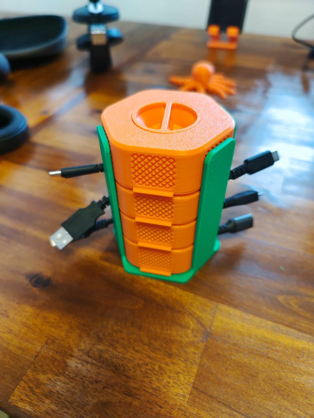 3D Printed - Portable Cable Organizer / Winder / Stocking Stuffer - Etsy