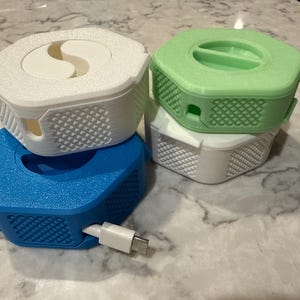 3D Printed - Portable Cable Organizer / Winder / Stocking Stuffer - Etsy
