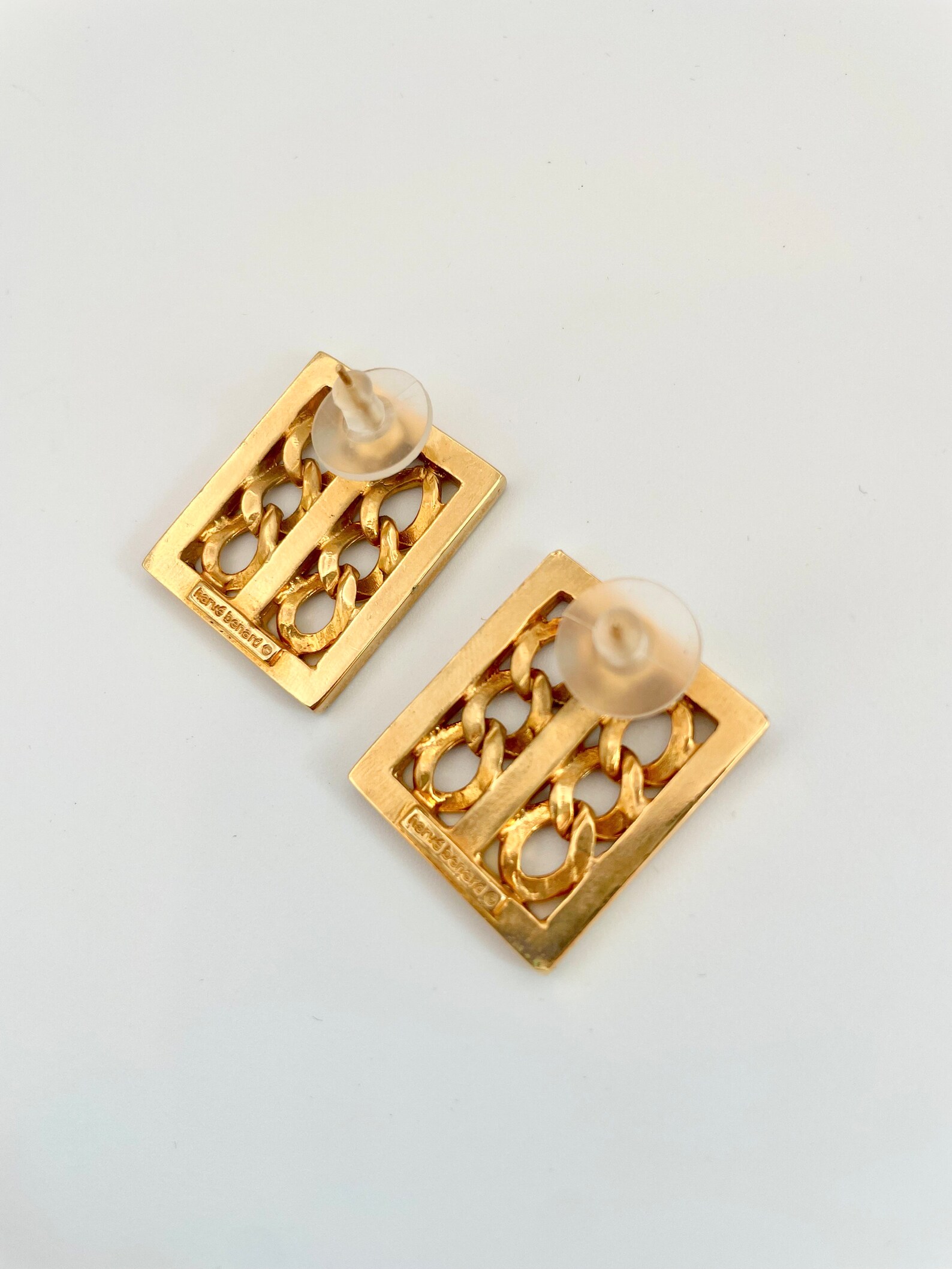 Vintage Harve Benard Chain Link Earring - Etsy