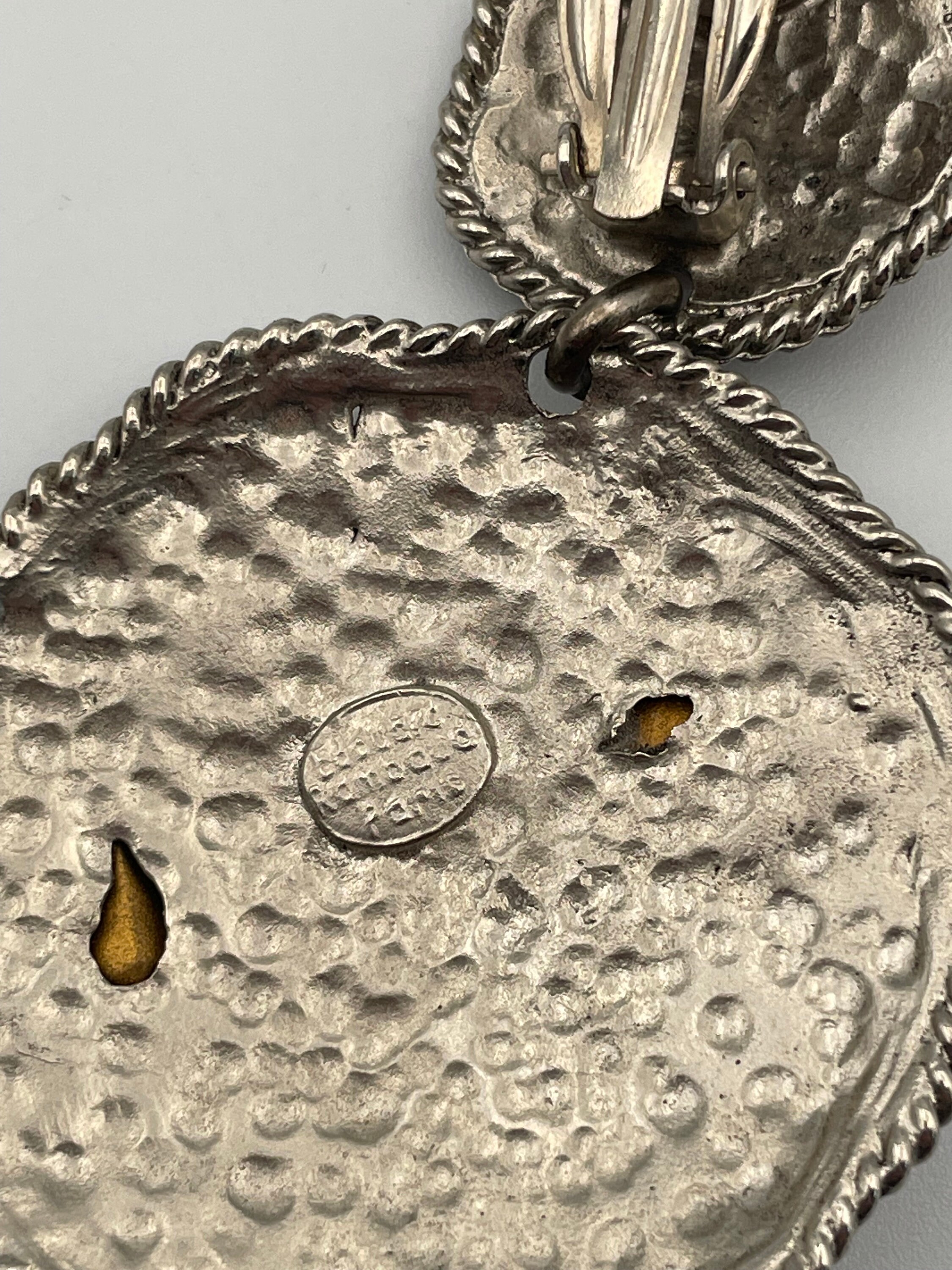 Vintage Huge Edouard Rambaud Earrings - Etsy