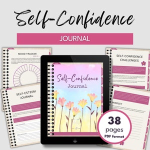 Self-confidence Journal - Digital Download - PDF - Etsy