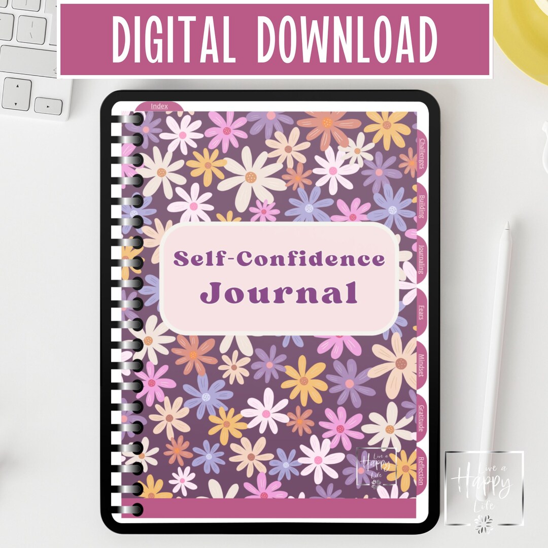 Self-confidence Journal Digital Download PDF - Etsy