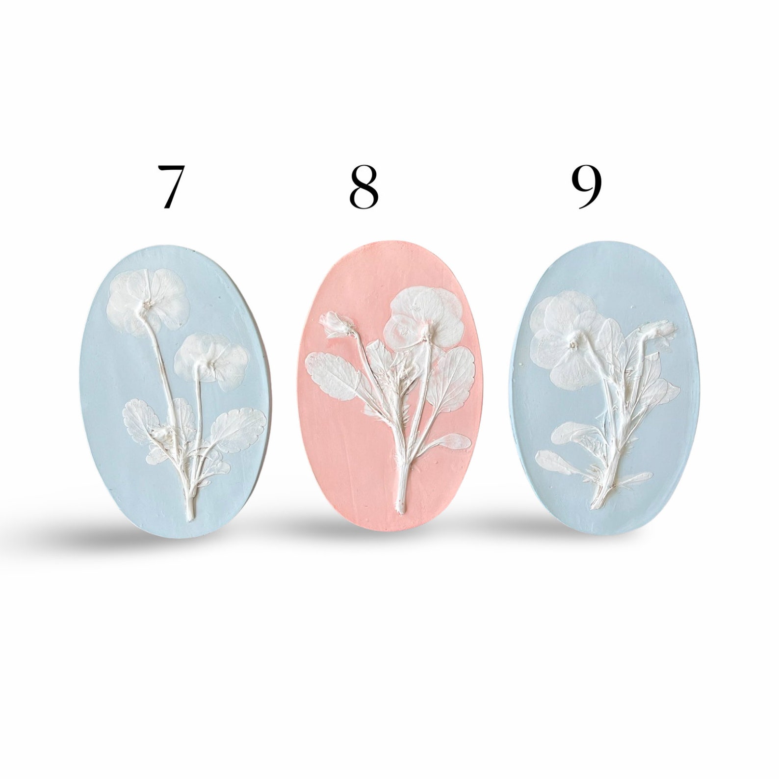 Oval Bas Relief Florals for Hanging holiday,easter,mothers Day Gifts - Etsy