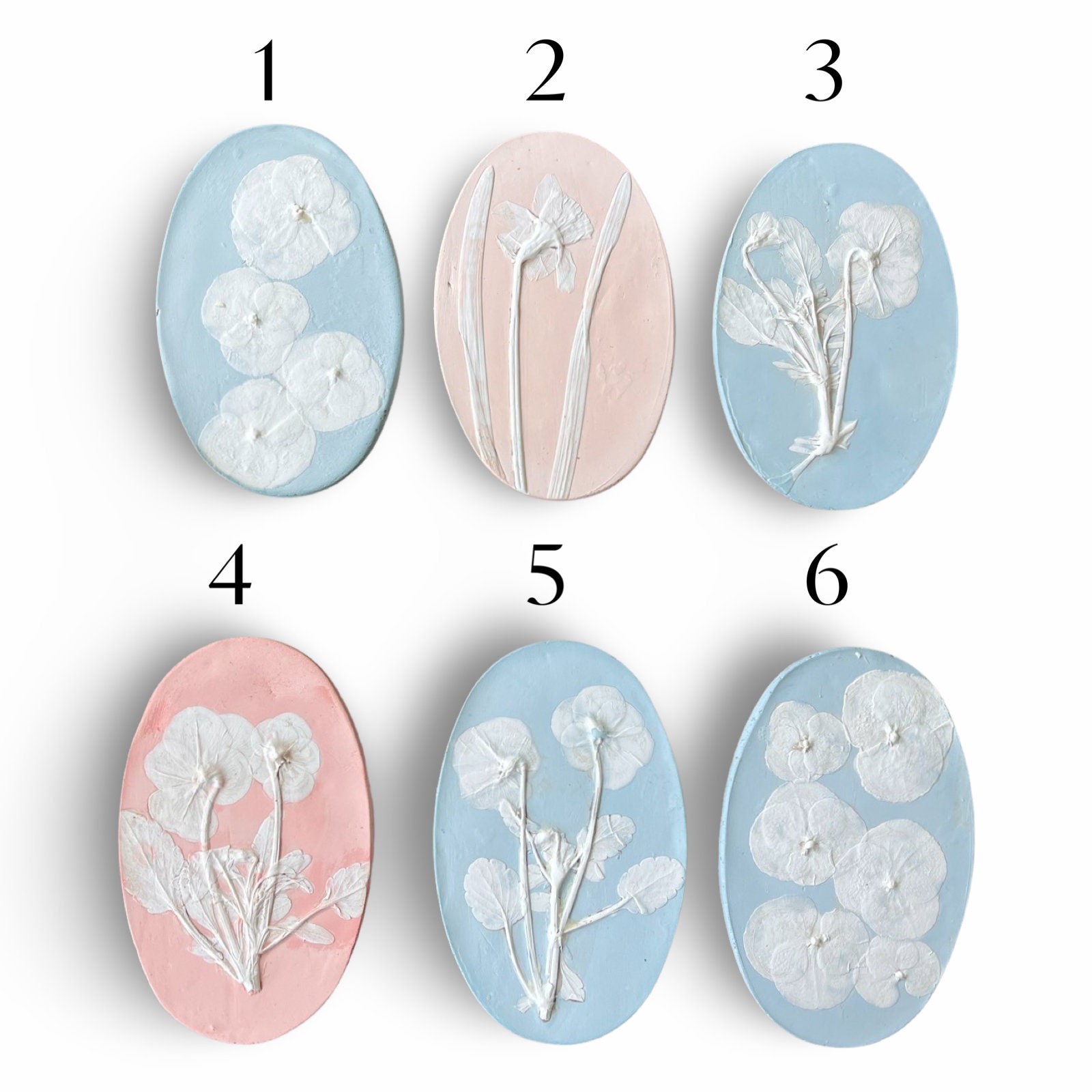 Oval Bas Relief Florals for Hanging holiday,easter,mothers Day Gifts - Etsy