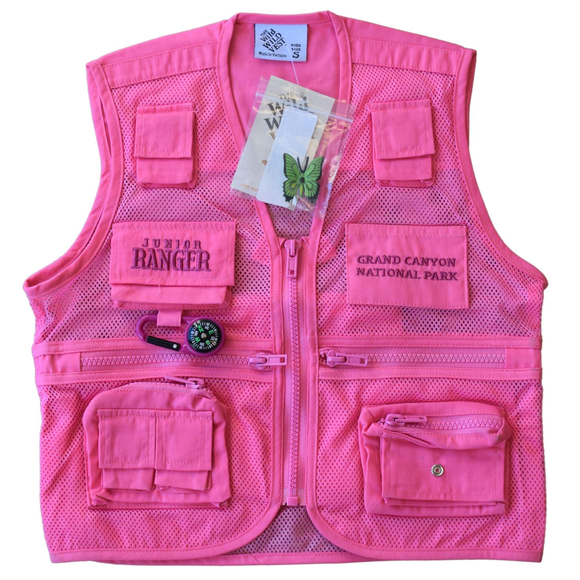 Jr Ranger Vest - Pink Grand Canyon - Etsy