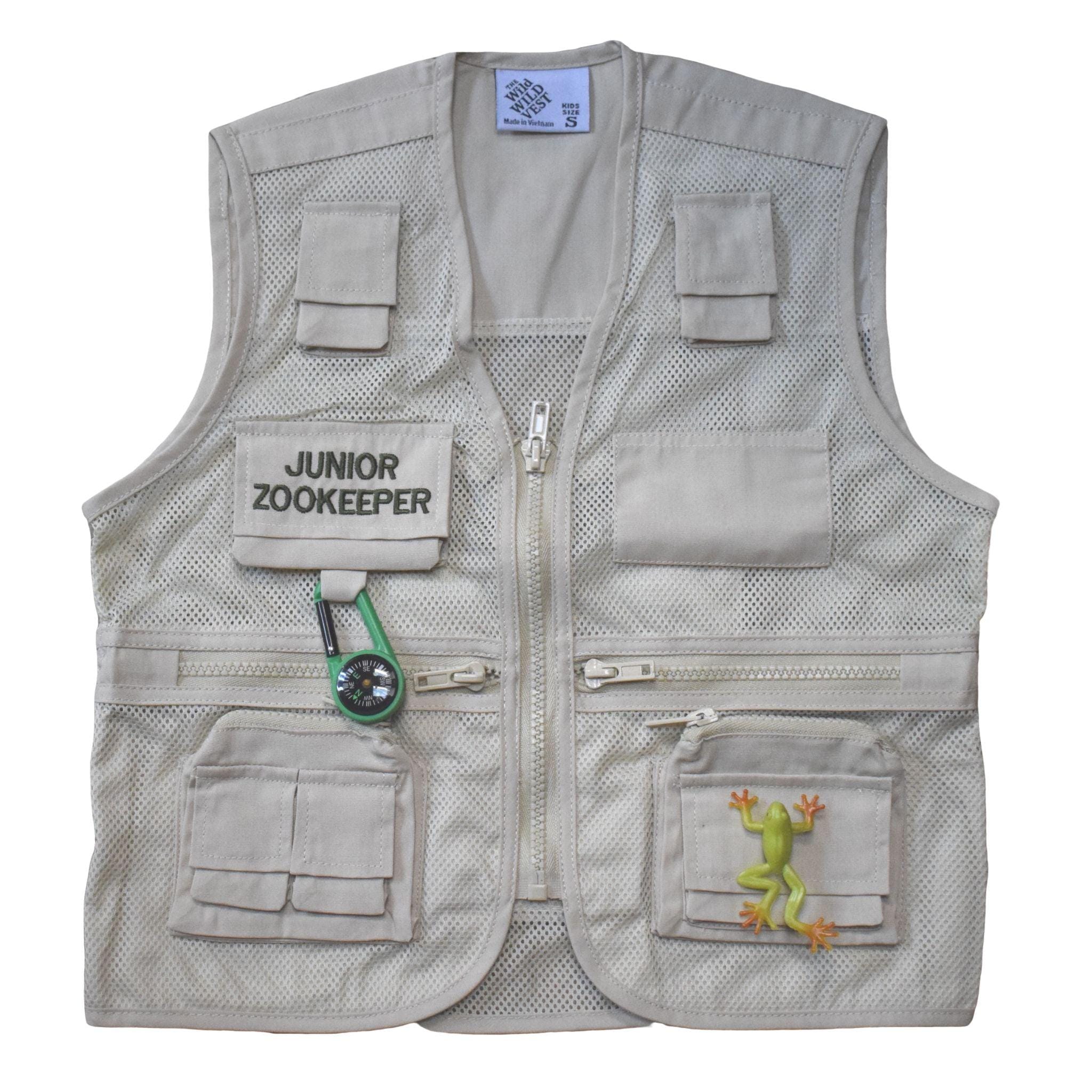 Jr Zookeper Vest - Khaki - Etsy