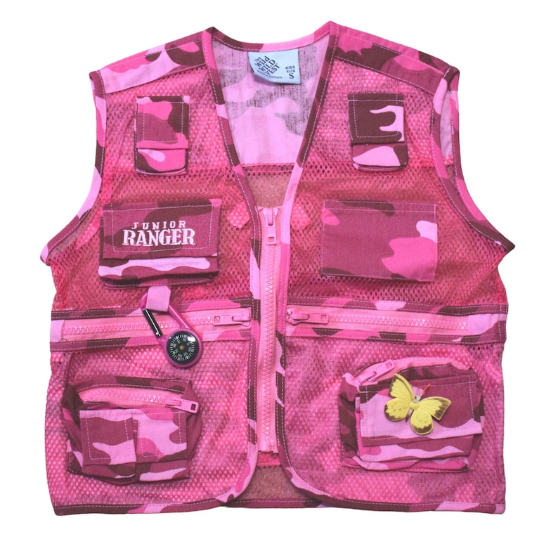 Jr Ranger Vest - Pink Camo - Etsy