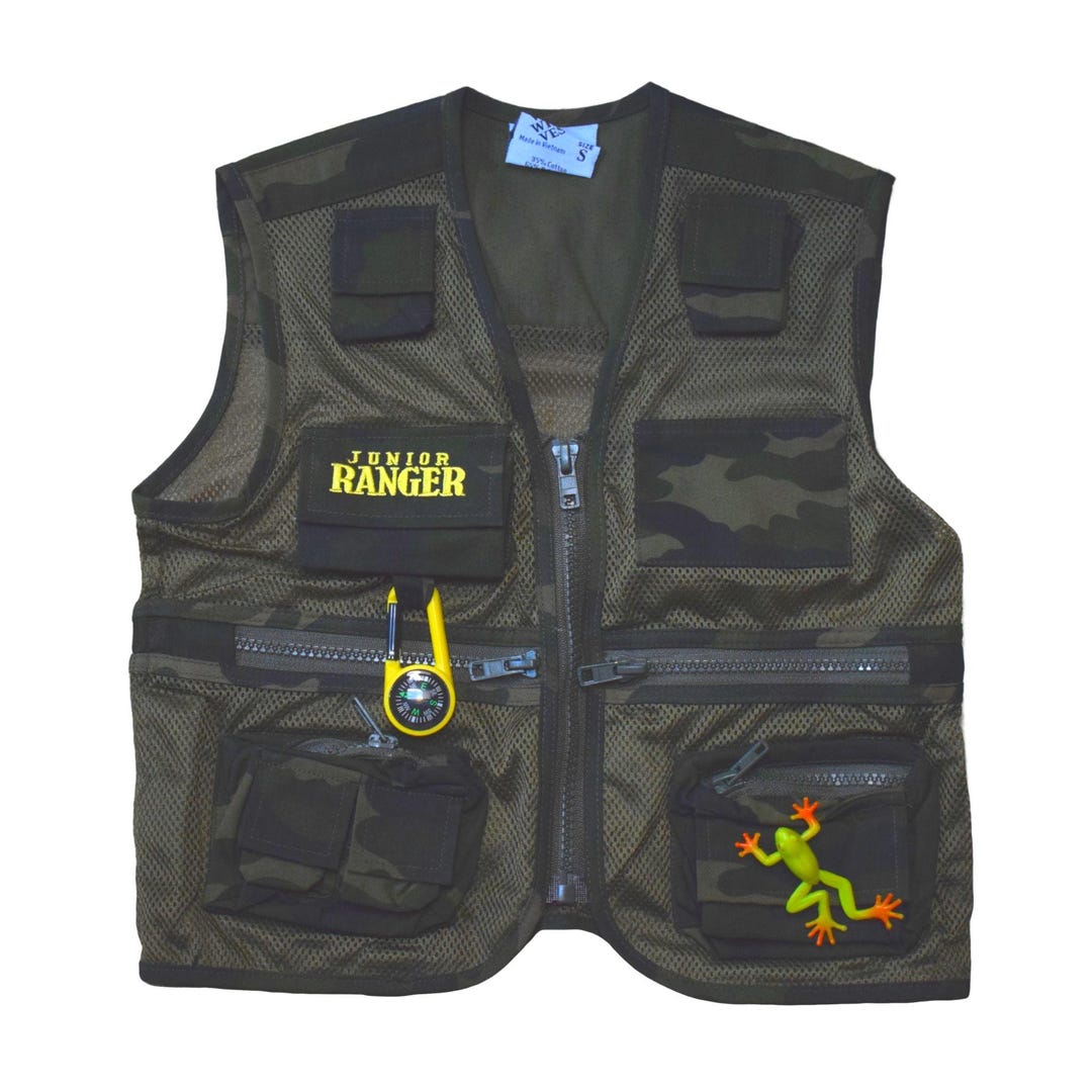 Jr Ranger Vest - Green Camo - Etsy
