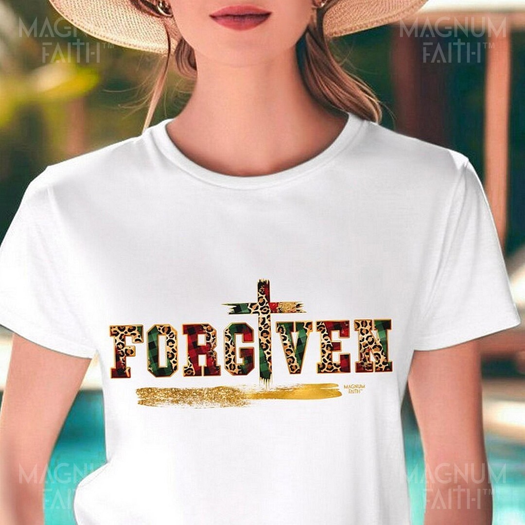 Forgiven Shirt, Church T Shirts, Redemption Shirt, Bible Verse Shirt ...
