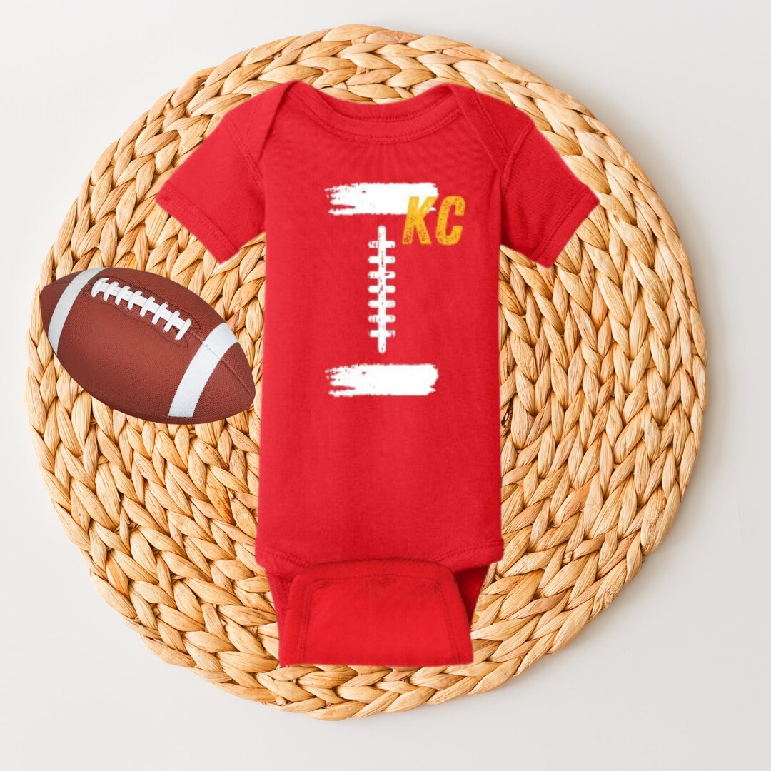 Kansas City Chiefs Football Baby Bodysuit Unique Baby Clothes - Etsy