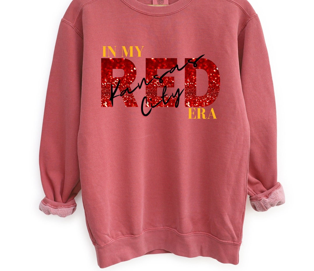 Red Era Kansas City Sweatshirt on Comfort Colors TM Kansas City Gift ...