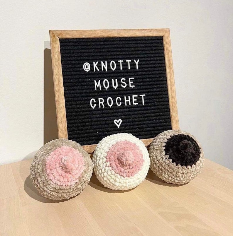 Boob Crochet Pattern - Etsy