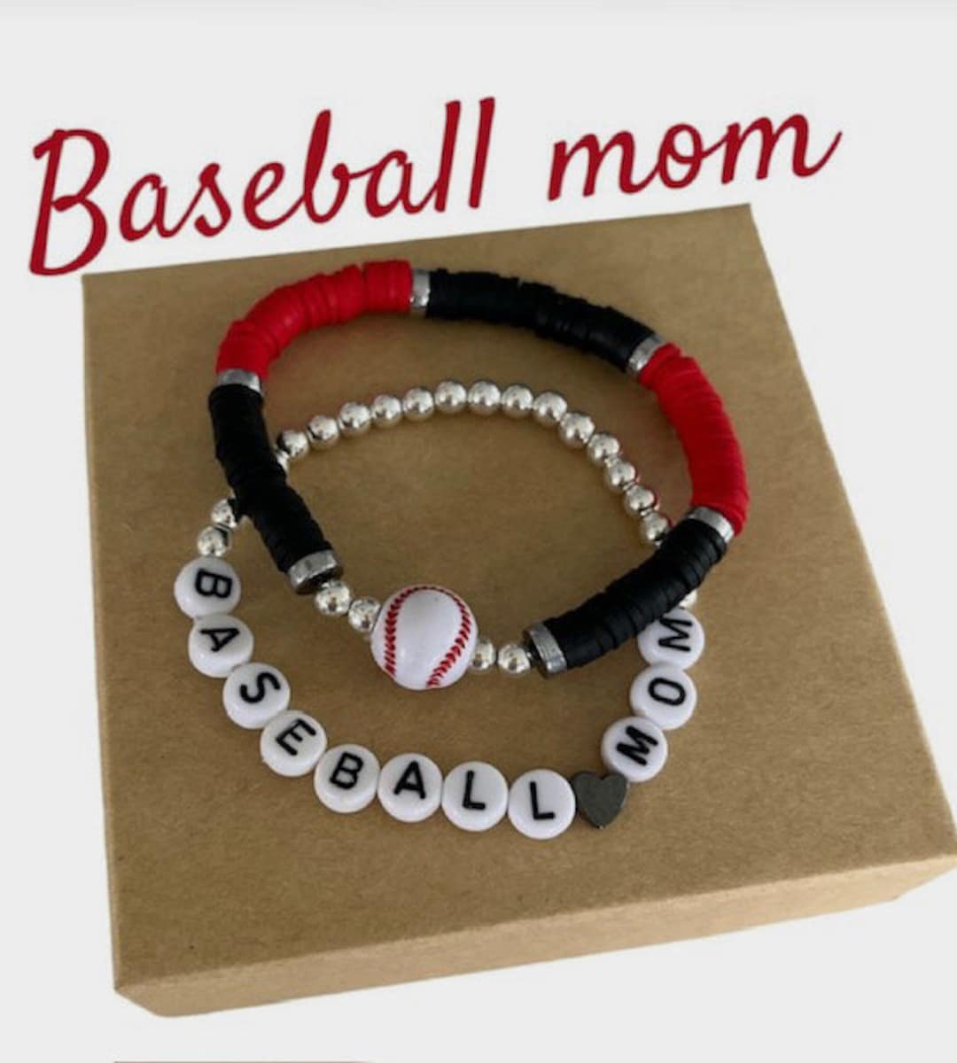 Sports Bracelets Clay Bead Bracelts - Etsy