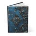 Deep Turquoise Winter Jeweled Storybook Matte Hardcover Journal, Lined ...