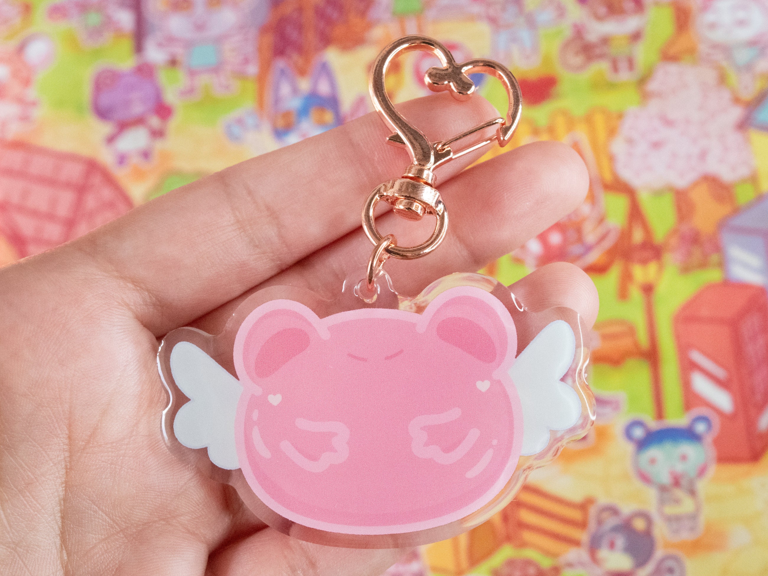 Gummy the Bloopid Keychain Valentine, Cupid, Kidcore, Y2k Nostalgia ...