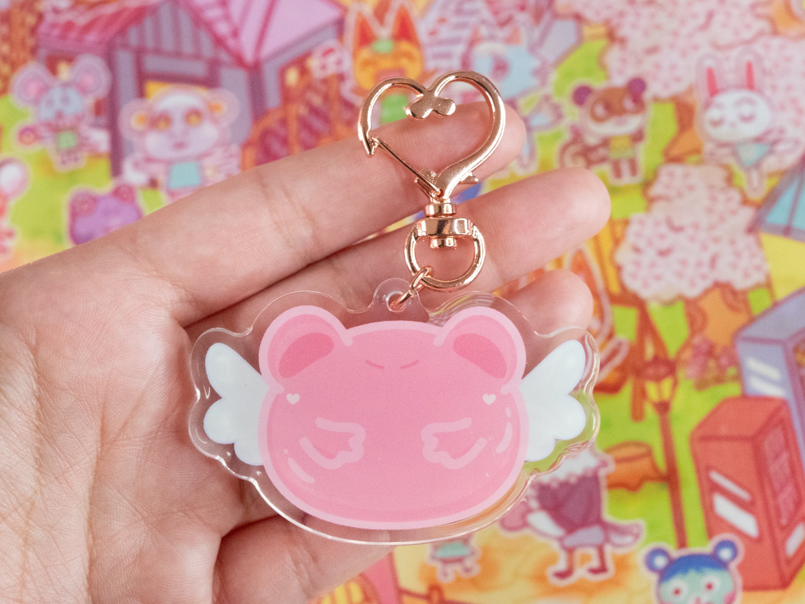 Gummy the Bloopid Keychain Valentine, Cupid, Kidcore, Y2k Nostalgia ...