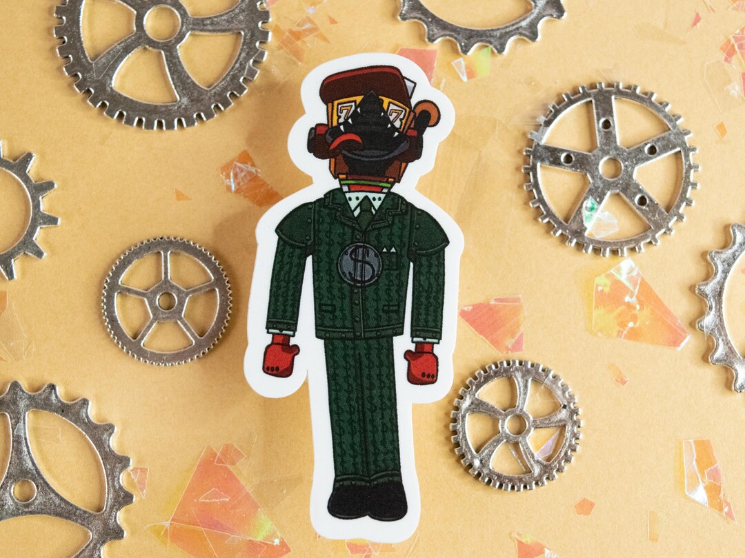 Toontown Corporate Clash Manager Cog Sticker Duck Shuffler TTCC Toon ...