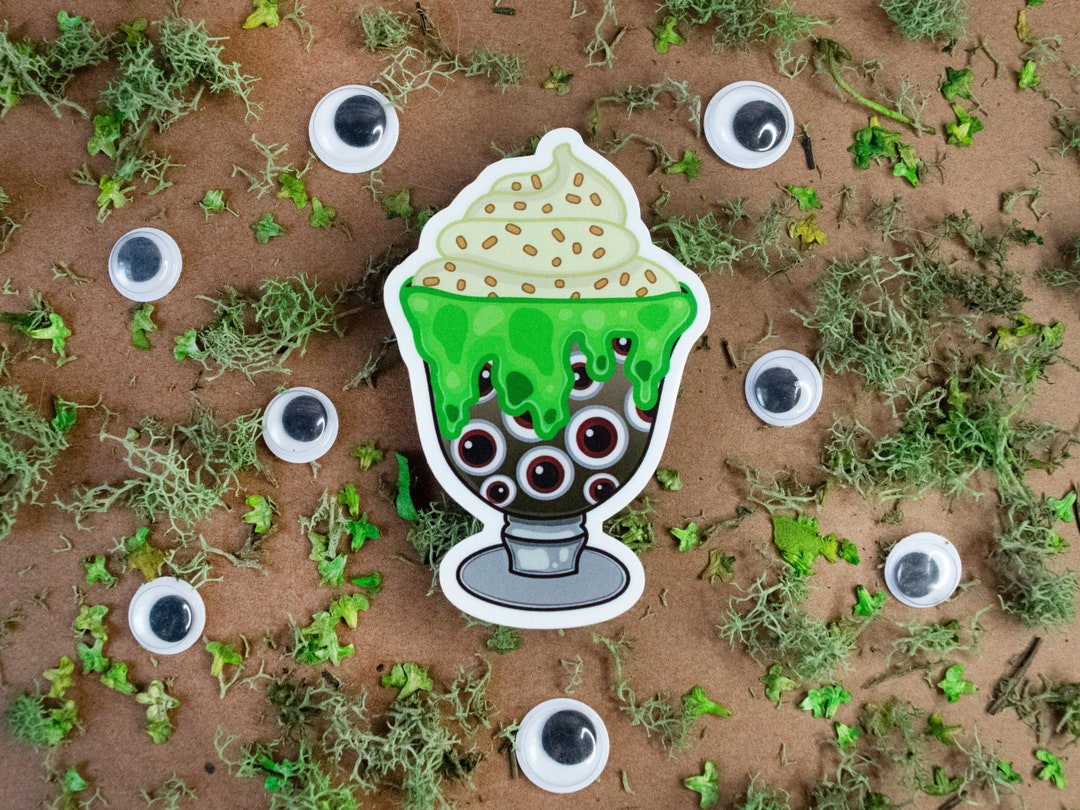 Creepy Monster Shake Sticker | Weirdcore | Creepycore | 90s | Kidcore ...