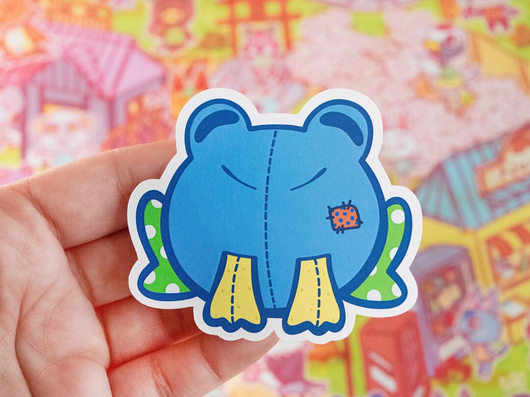 Plushie Bloop Sticker - Kidcore, Nostalgic, Y2k Nostalgia, Early 2000s ...