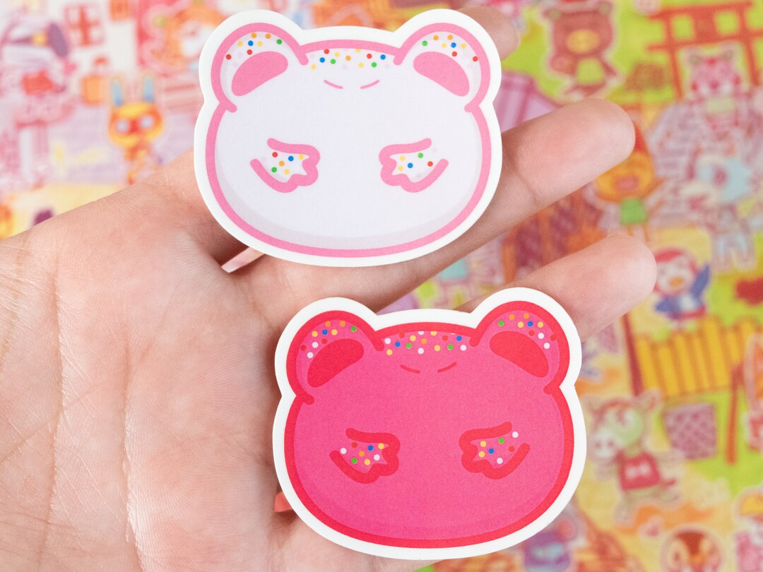Sprinkles the Cookie Bloop Sticker- Animal Cookie, Snack, Food, Icing ...