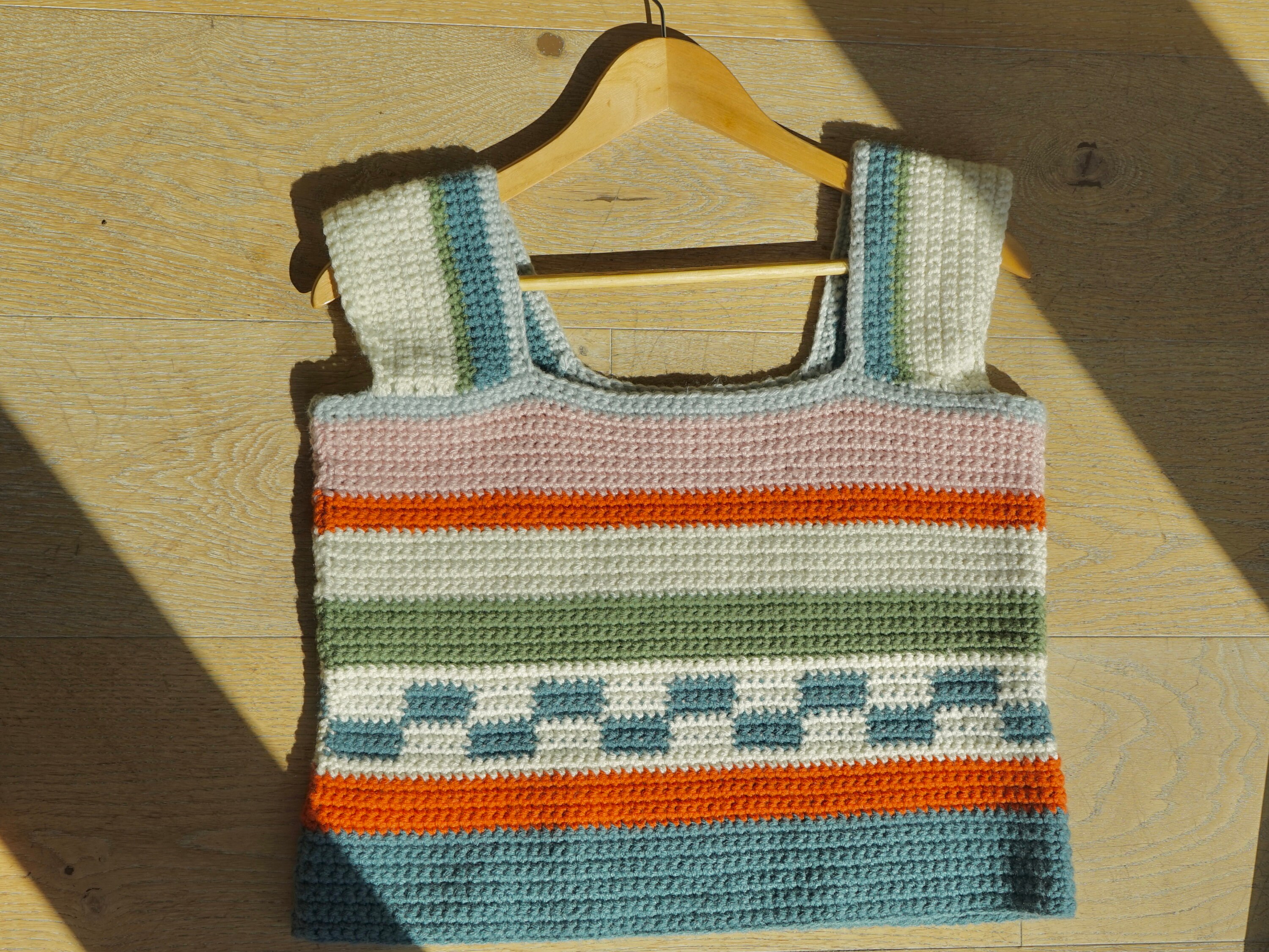 Spring & Summer Top — PDF Crochet Pattern // Crochet Shirt Pattern ...