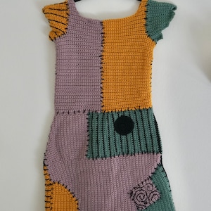 The Sally Dress — PDF Crochet Pattern // Crochet Dress // Halloween ...
