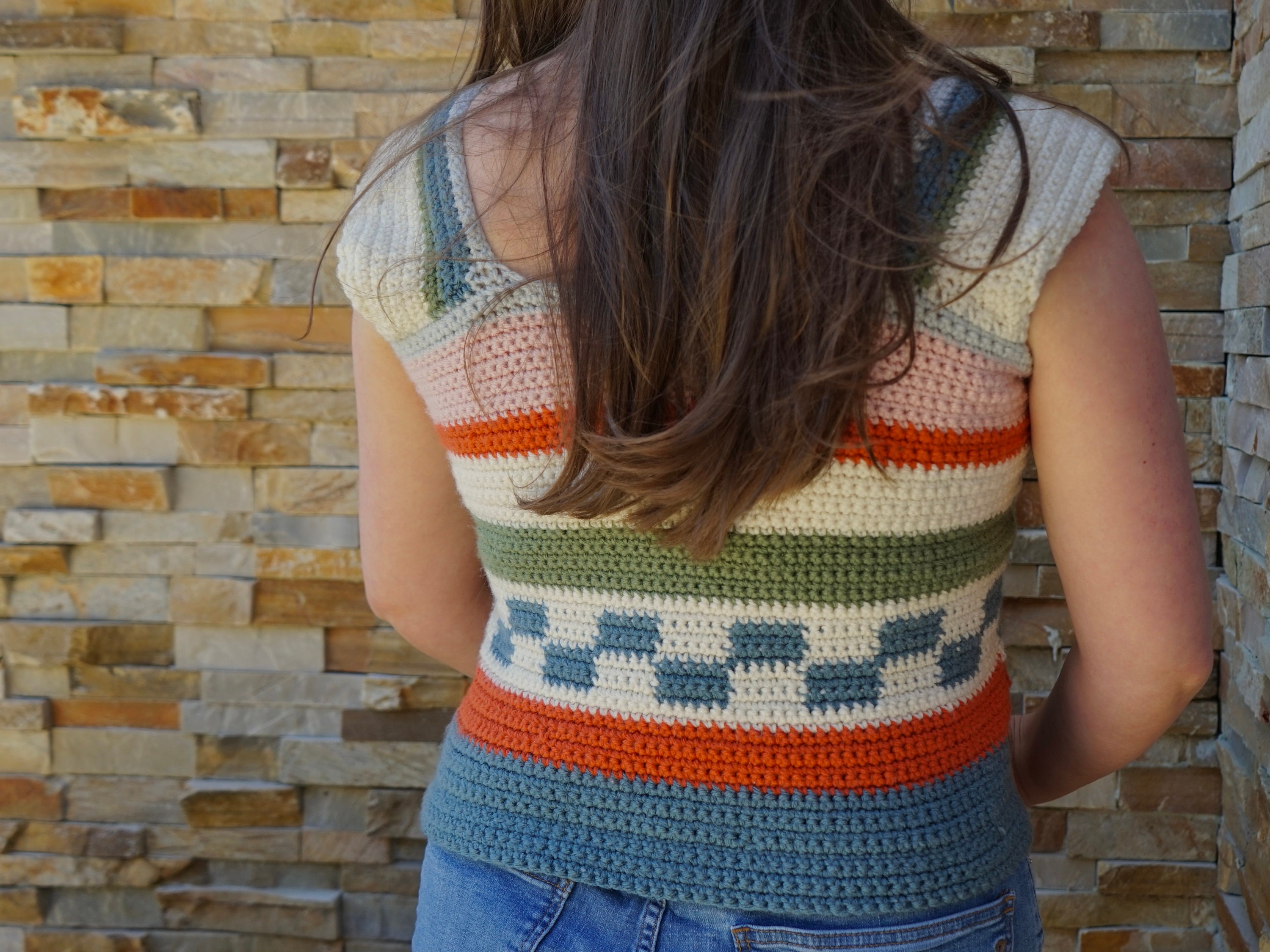 Spring & Summer Top — PDF Crochet Pattern // Crochet Shirt Pattern ...