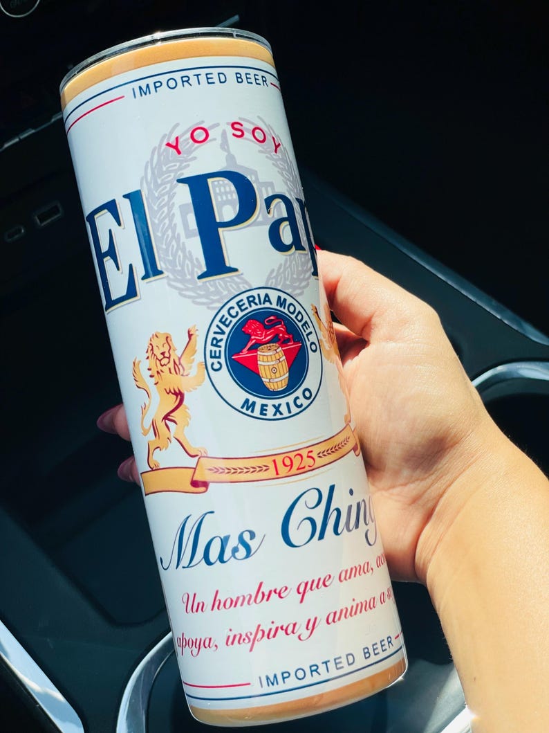 El Más Chingón 20oz Tumbler/ Gift for Dad/ Personalized Gifts ...
