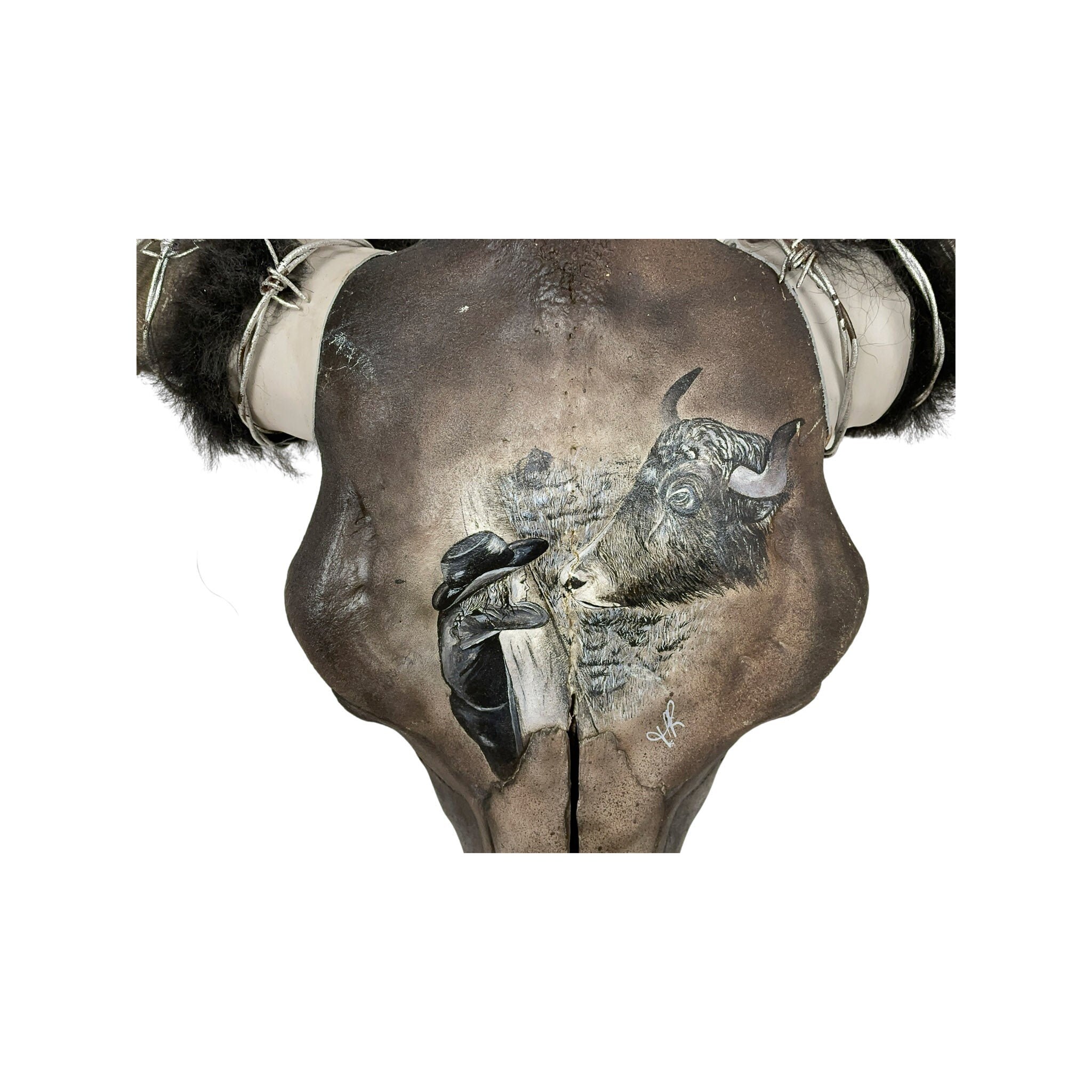 Yak Engraved Skull Taxidermy Wall Decor - Item #: 1065 - Etsy