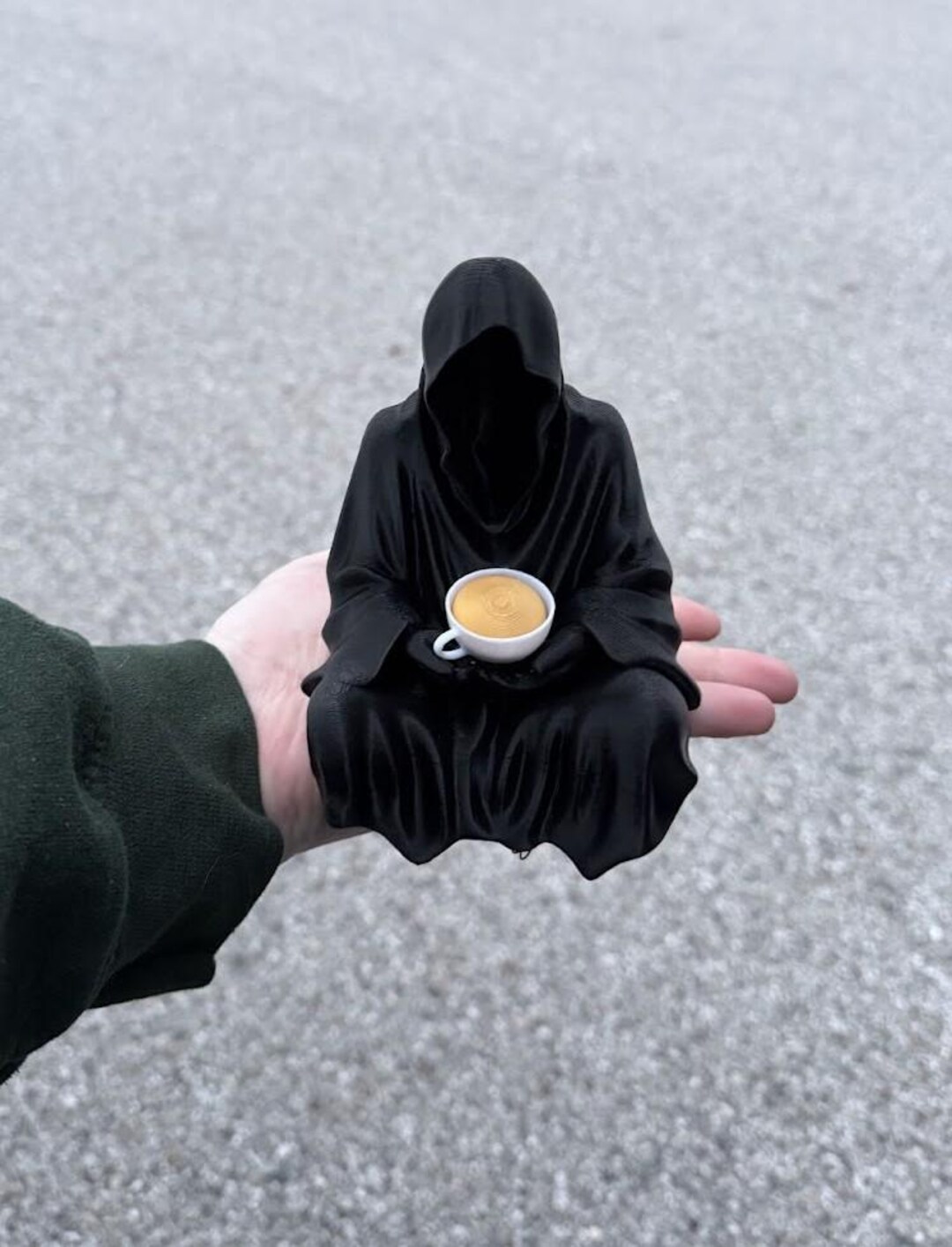 3D Printed Suriel With Tea Bookshelf Sitter - Etsy