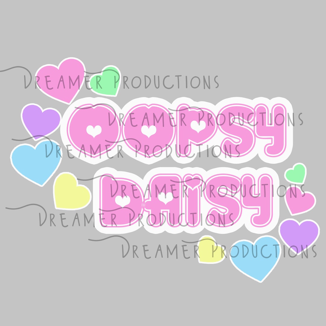 OOPSY DAISY Pop Art Graphic for Wall Art or Garments - Etsy