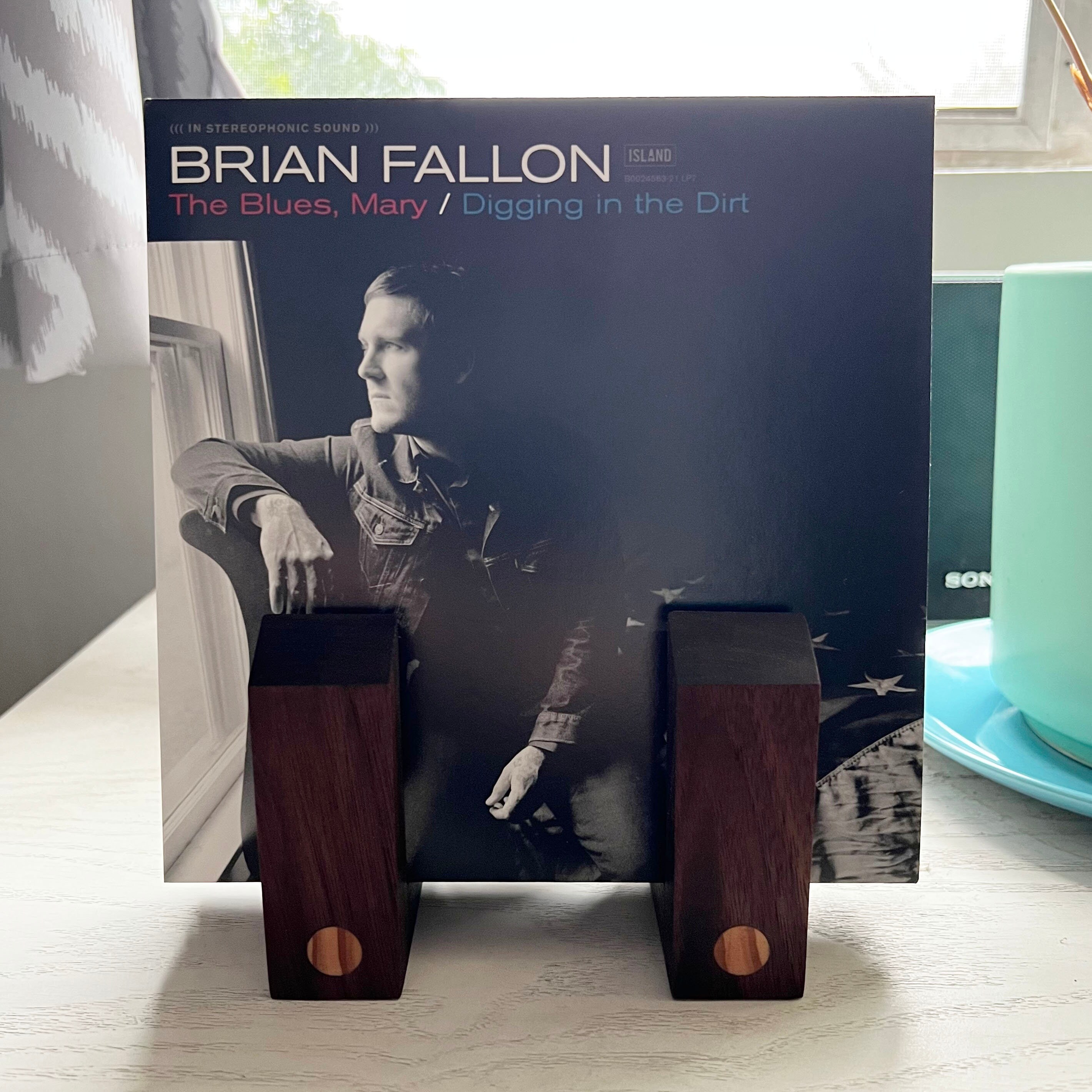 Mid-century Walnut Vinyl 7 / 45 RPM Record Holder / Display Rack ...