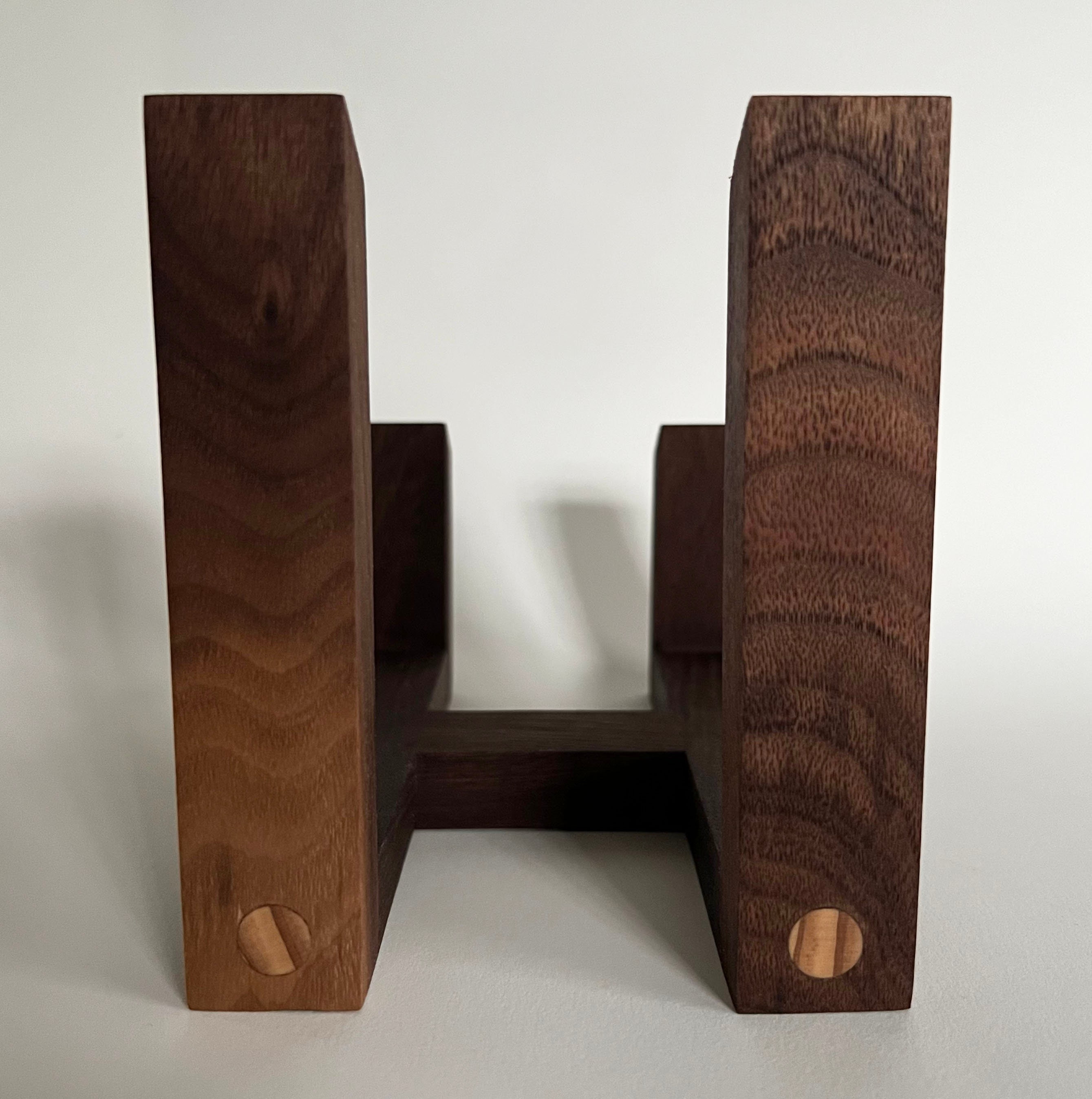 Mid-century Walnut Vinyl 7 / 45 RPM Record Holder / Display Rack ...