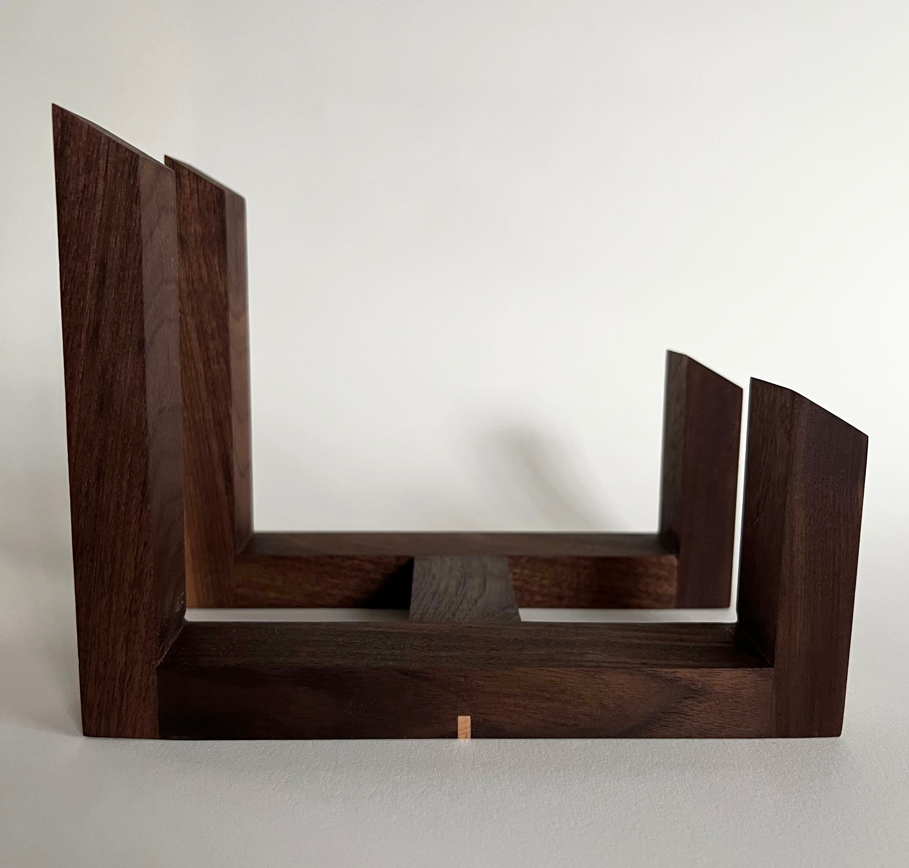 Mid-century Walnut Vinyl 7 / 45 RPM Record Holder / Display Rack ...