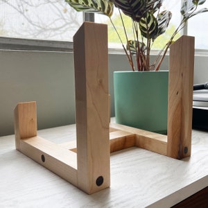 Mid-century Hard Maple Vinyl Record Holder / Display Rack - Etsy