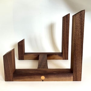 Mid-century Walnut Vinyl Record Holder / Display Rack - Etsy