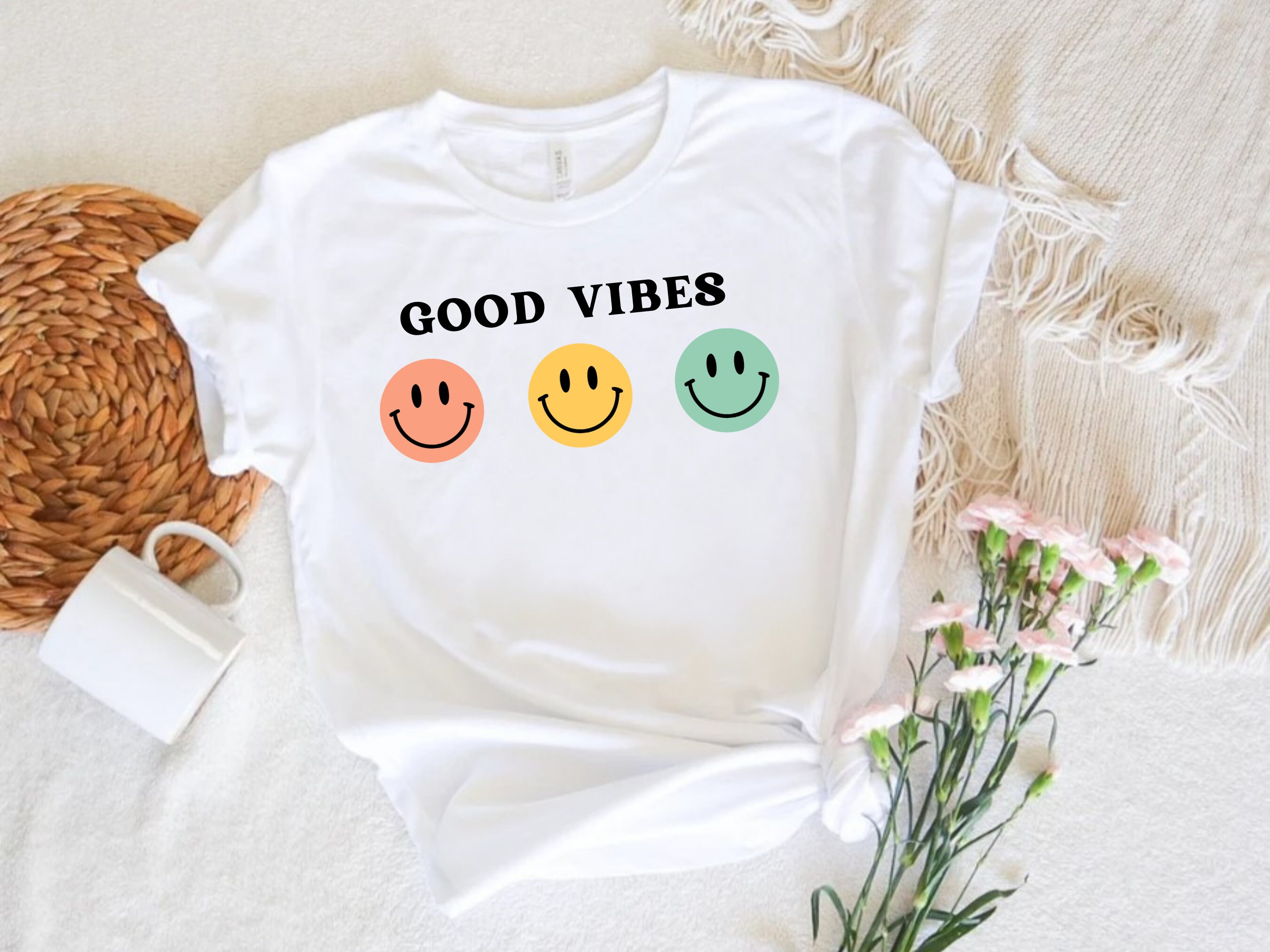 Groovy Smiley Face Flower Svg Bundle Smiley Face Daisy Svg - Etsy UK