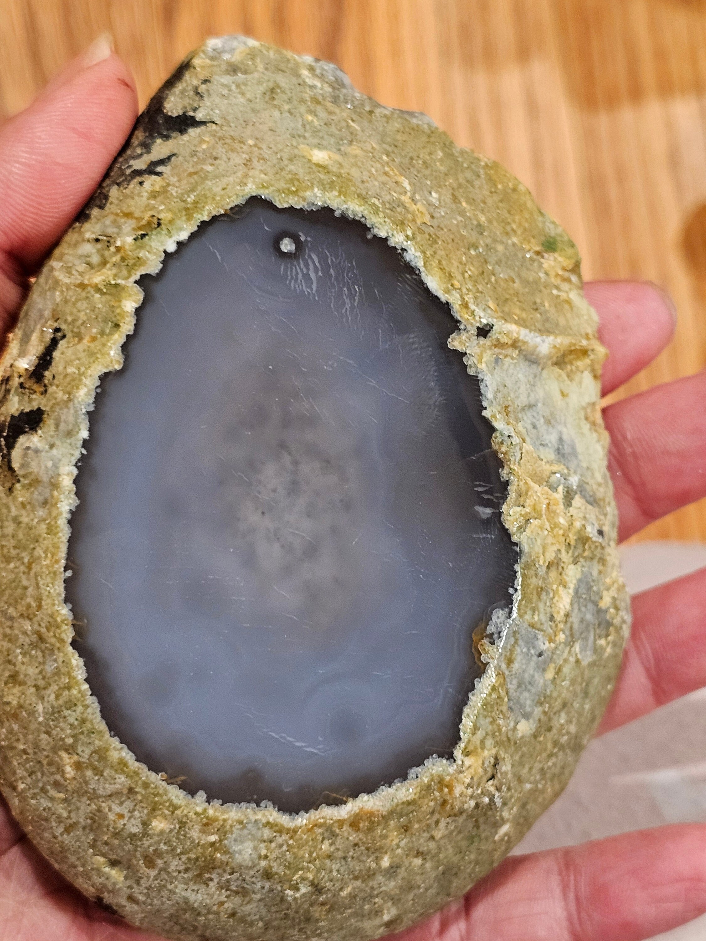 Enhydro Agate, Large, Natural Enhydro,l Entrapped Water in Crystals for ...