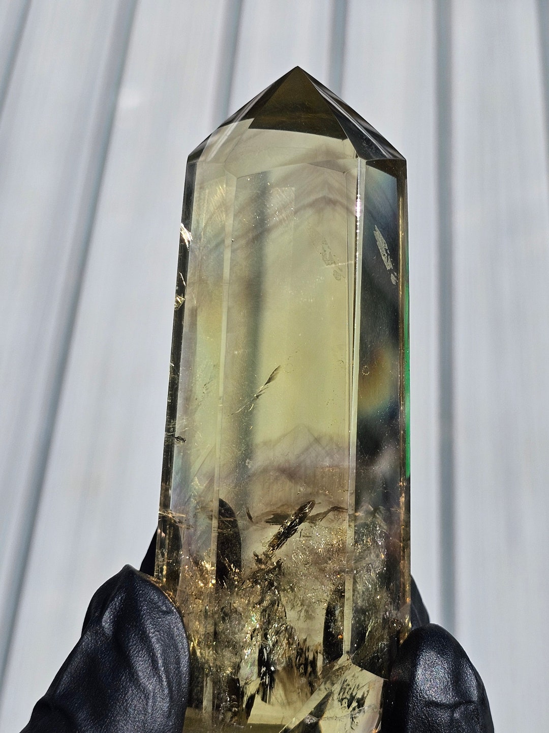 Phantom Smokey Citrine Tower, Ghost Phantom Crystal Tower, Smokey ...