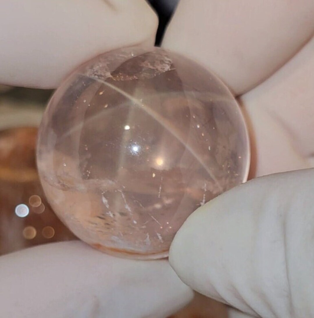 RARE and Natural Rose Garden Quartz Also Known Phantom Rose Quartz ...