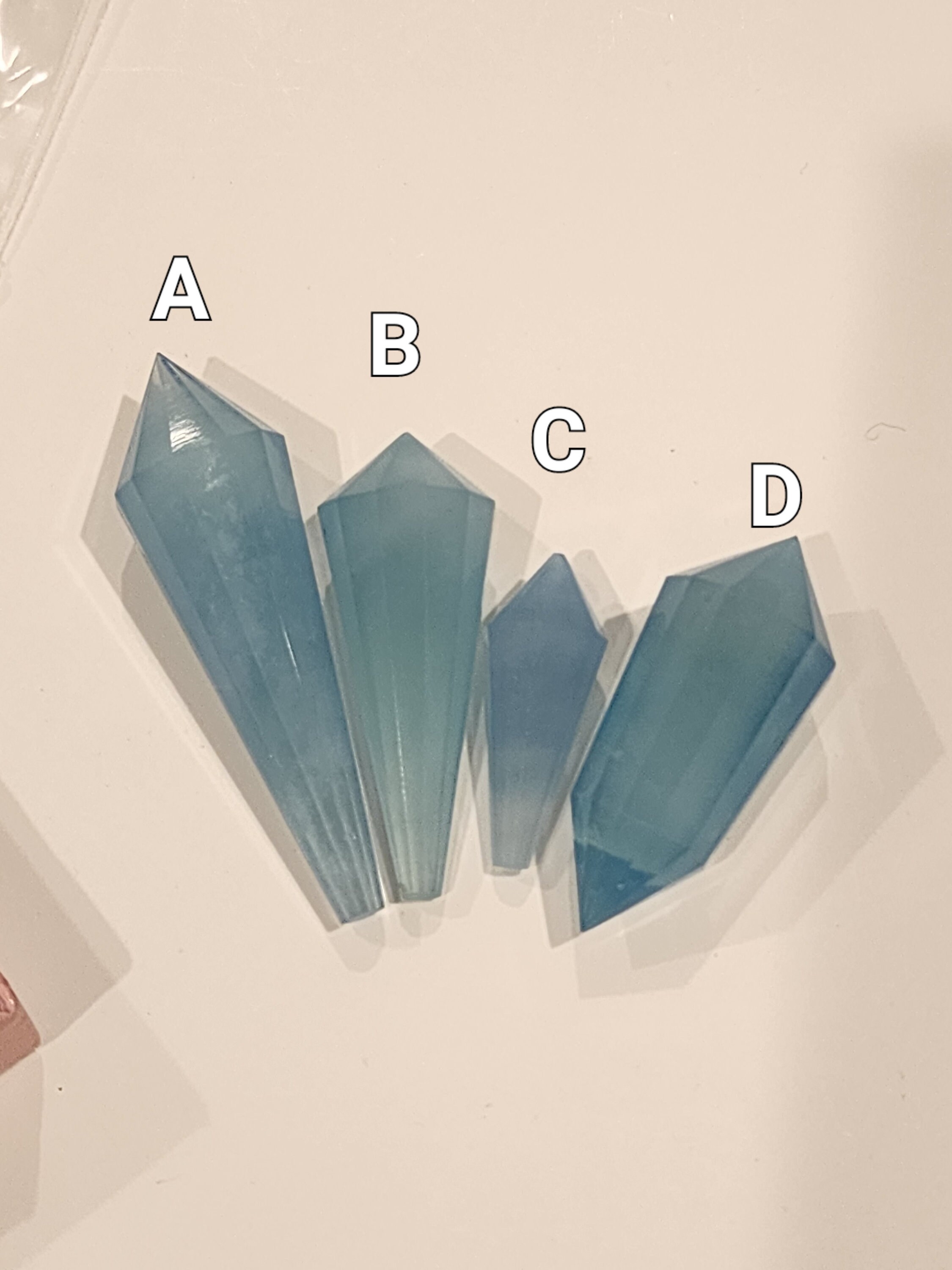 High Quality Aquamarine Mini Wands and Vogels - Etsy