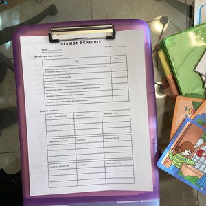 ABA Session Planner: BCBA & RBT Session Notes (digital Download) - Etsy