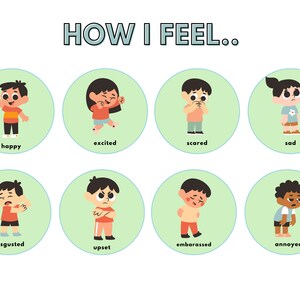 Emotions, Self Awareness, Perspective Taking, Flashcards, Activity ...