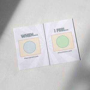 Emotions, Self Awareness, Perspective Taking, Flashcards, Activity ...