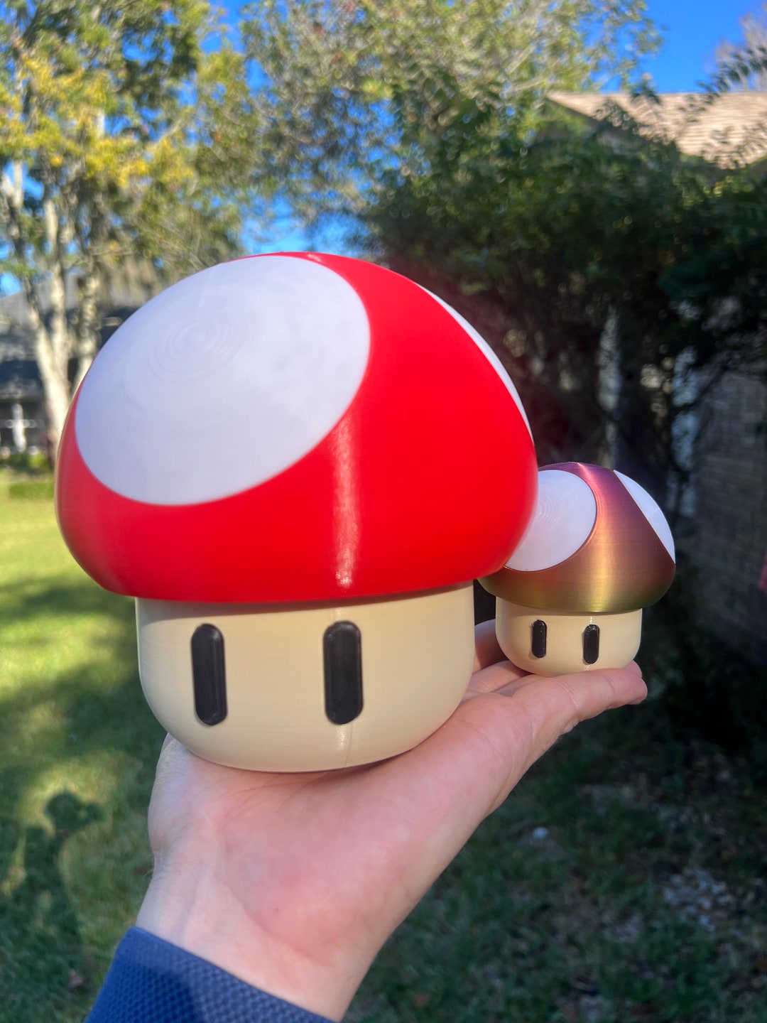 Super Mushroom Storage Containers - Etsy