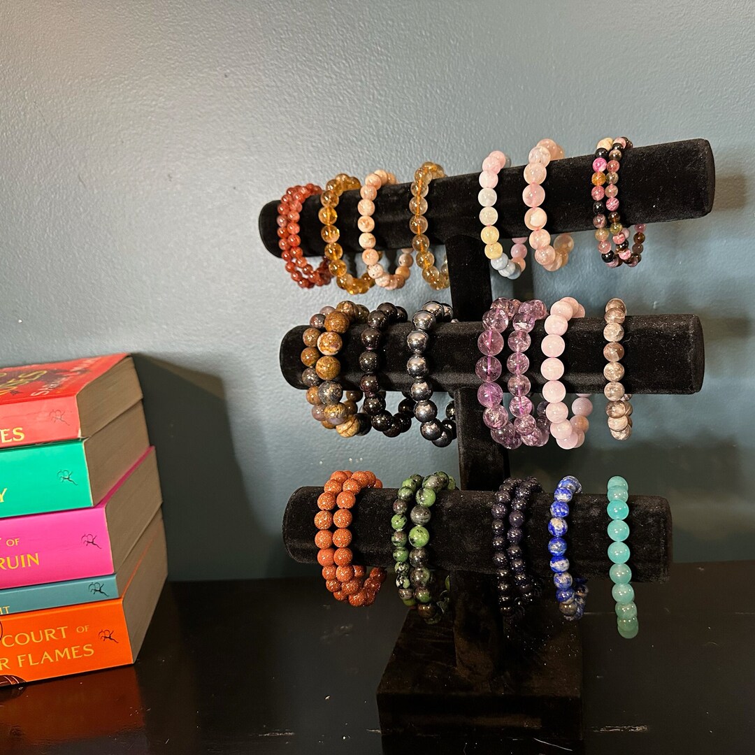 Crystal Bead Bracelets - Etsy